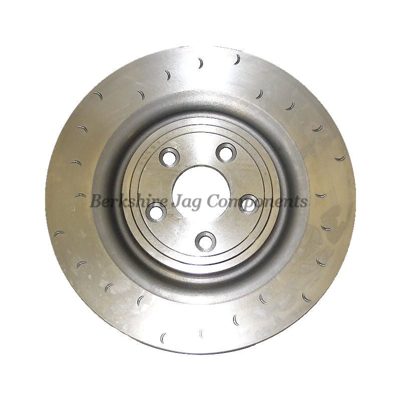 XK X150 Rear Brake Disc Left Hand Alcon 350mm Grooved C2P10563 ...
